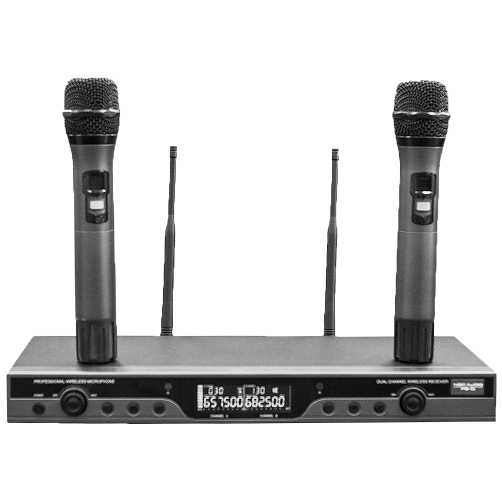 NEC Audio PG-10 Professional UHF 200 Channels Dual Digital Diversity ...